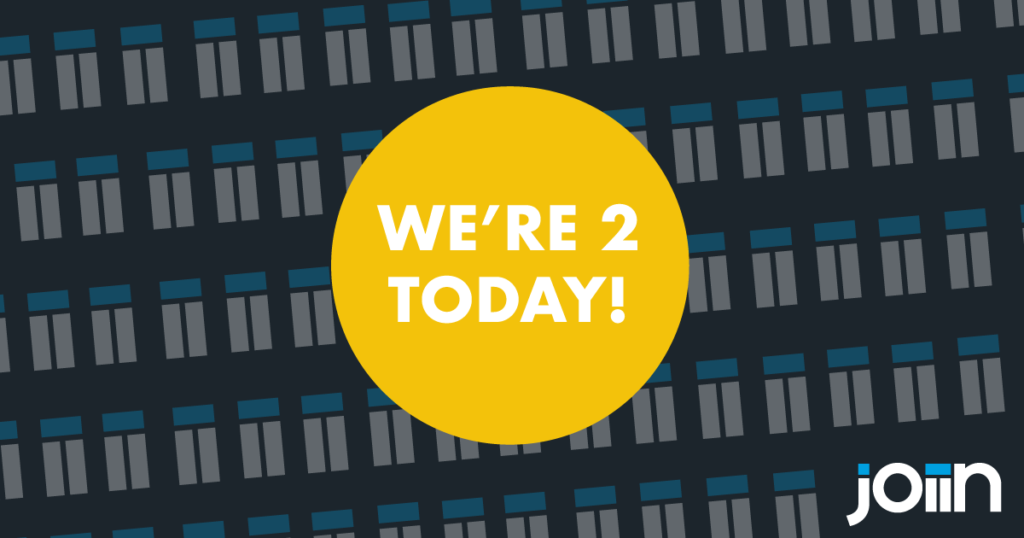 We're Two Today! - Joiin