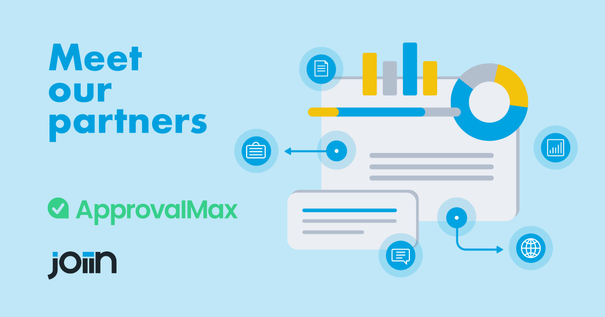 Easier financial controls & reporting - ApprovalMax + Joiin