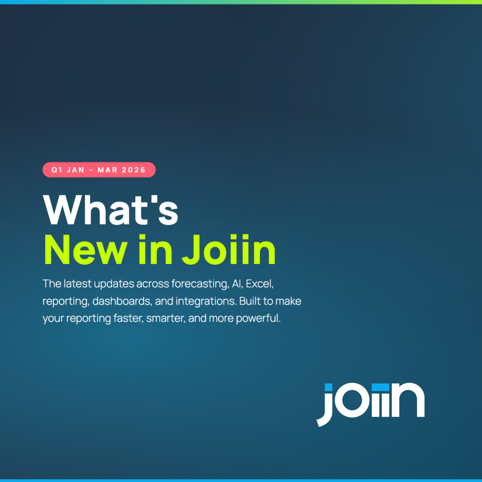 Joiin | Financial & Operational Reporting & Consolidation Software